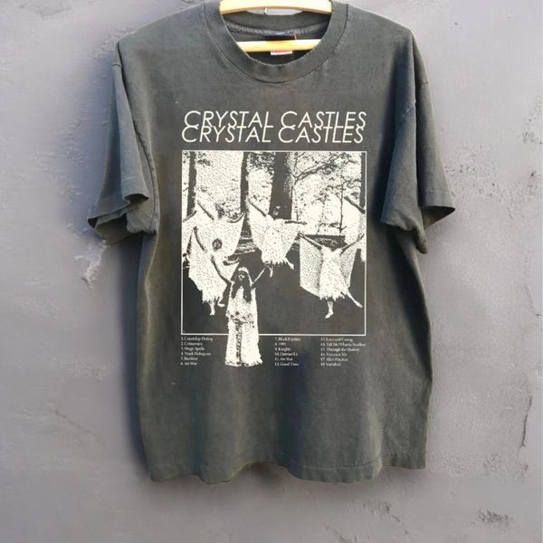 Crystal Castles Shirt - Etsy