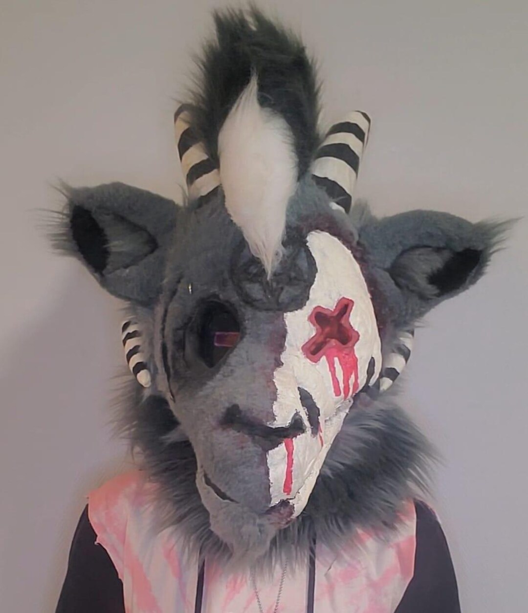 Demon Goat Fursuit Head Handpaws - Etsy