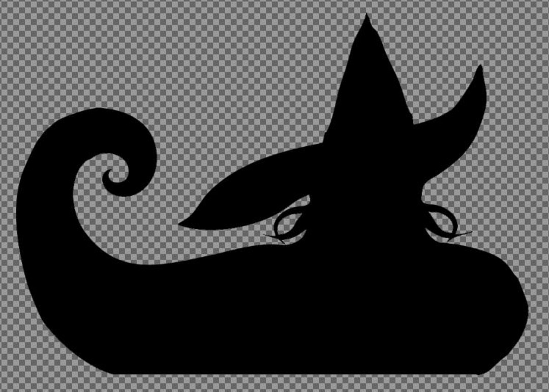 Wicked Silhouette Digital Download Transparent Background Perfect for ...