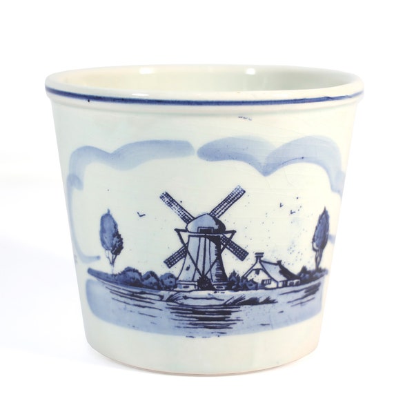Delft Blue Planter - Etsy