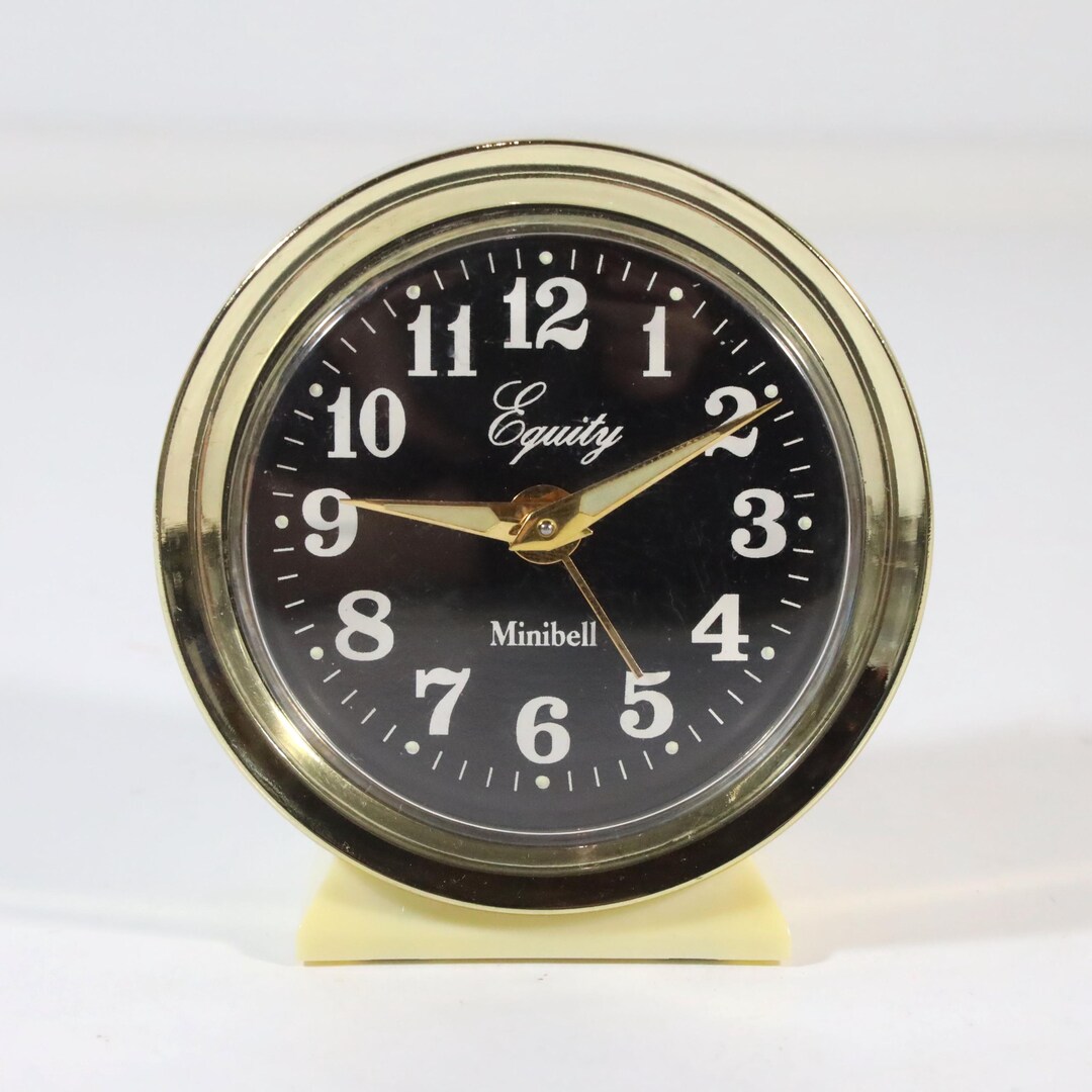 Vintage Alarm Clock Equity Minibell Wind-up - Etsy