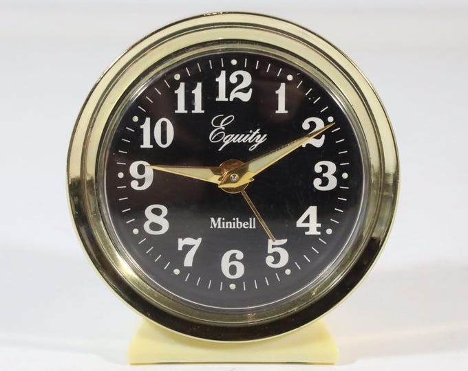 Vintage Alarm Clock Equity Minibell Wind-up - Etsy