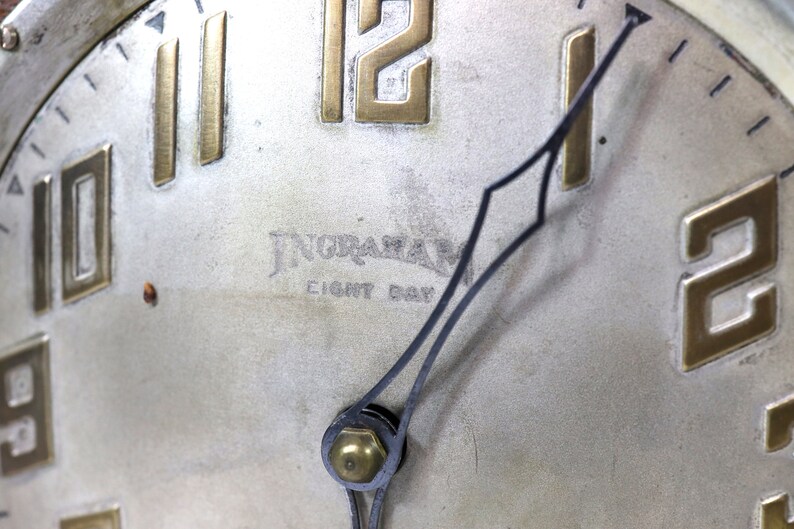 Antique Ingraham Eight Day Mantel Clock T 330 Duplex - Etsy