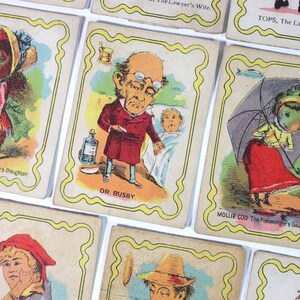 1897 Dr. Busby Card Game - 26 Cards - Etsy