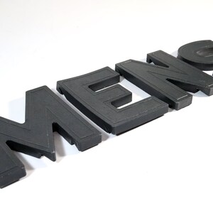 MENS - Vintage Plastic Wagner Sign Letters 6.25" Tall - Etsy