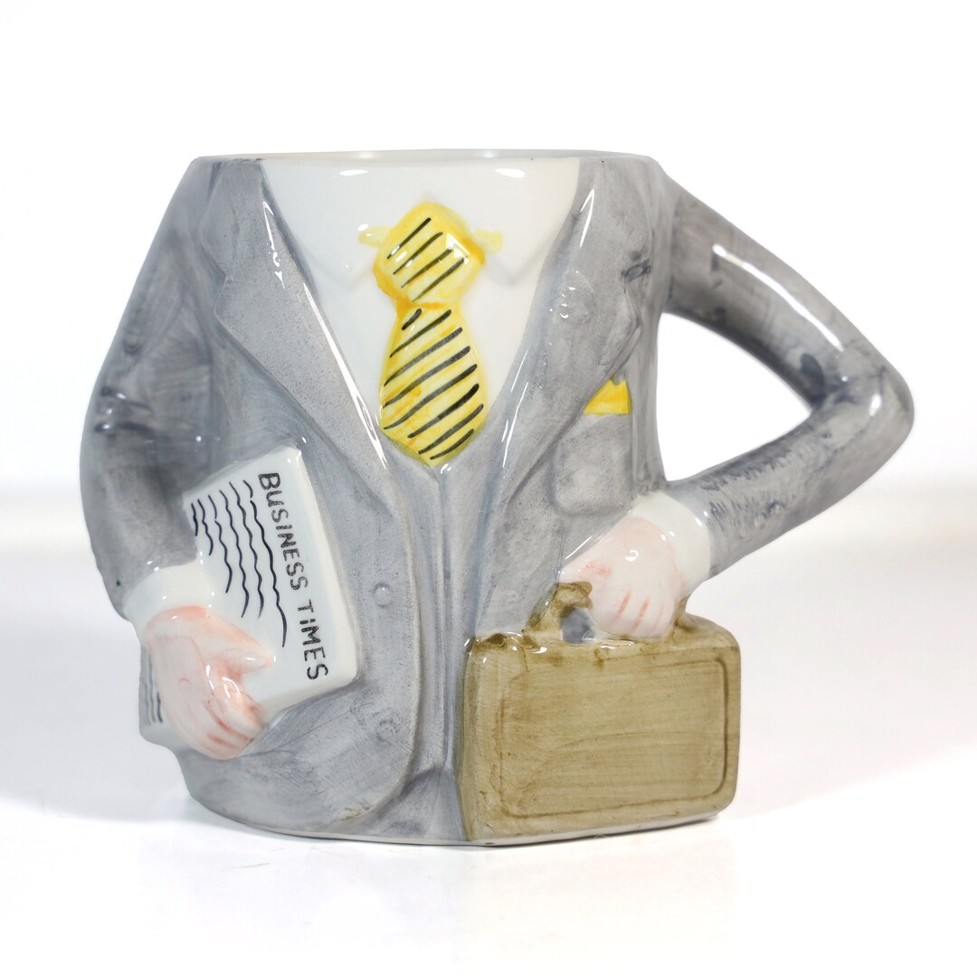 Vintage Business Man Banning 1992 Mug - Etsy