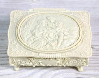 Ivory Jewelry Box - Etsy