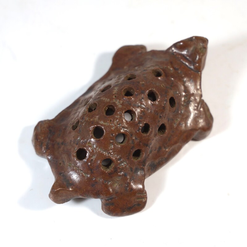 Pottery Flower Frog - Etsy