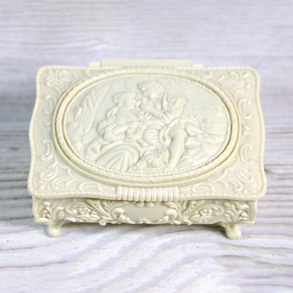 Ivory Jewelry Box - Etsy