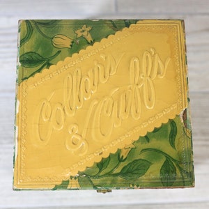 Antique Collar's & Cuffs Packaging Box - Etsy