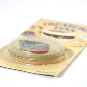 Vintage Retro Mini Treasure Tins - Butterfly Tin - Pill Box - Etsy