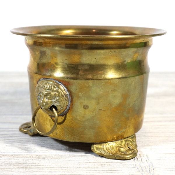 Brass Pot - Etsy