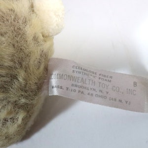 Vintage Commonwealth Toy Co Rabbit Stuffed Animal - Cellulose Fiber - Etsy