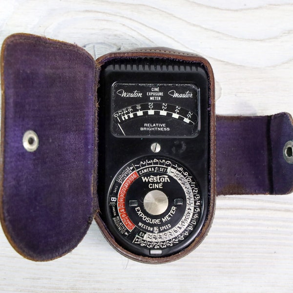 Vintage Light Meter - Etsy