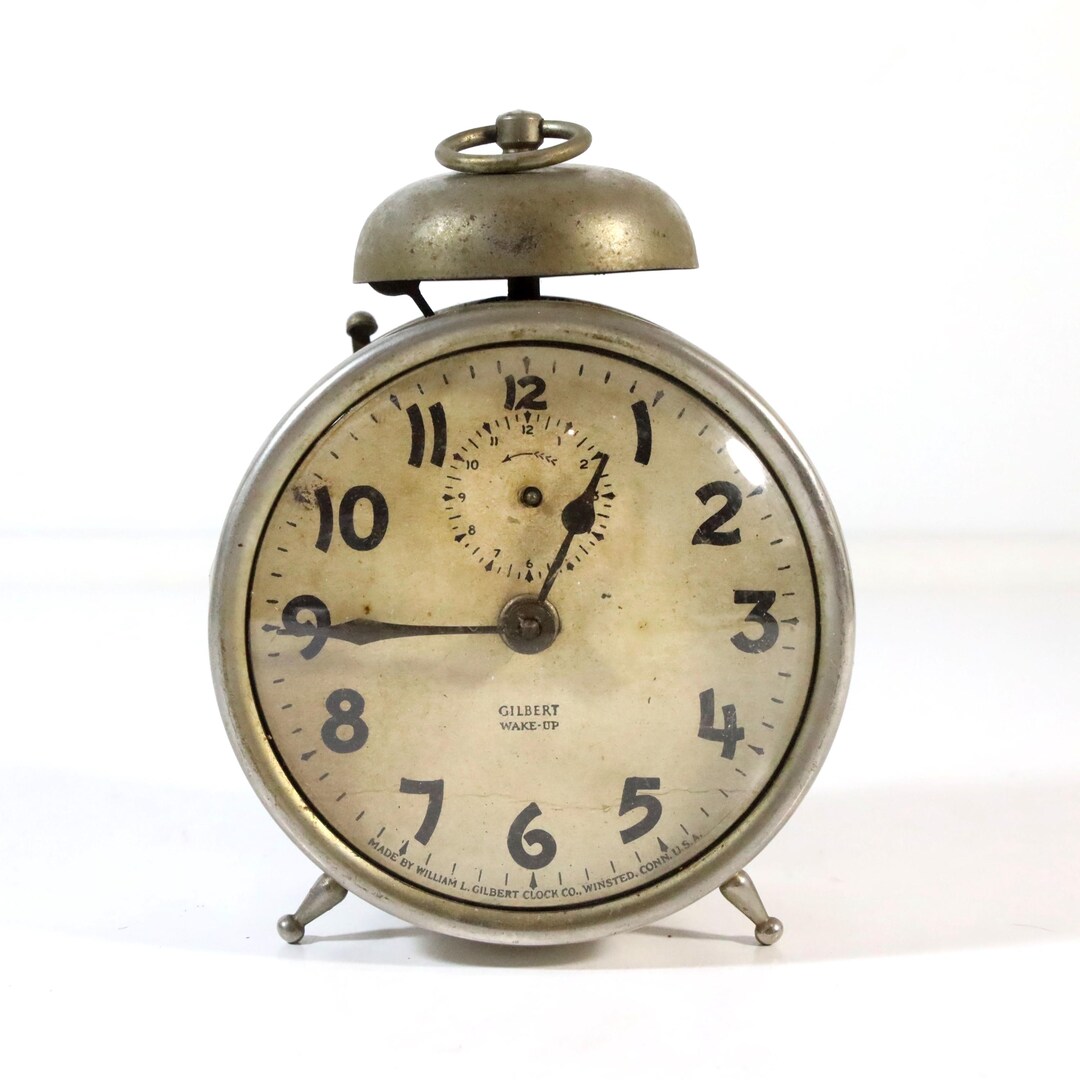 Vintage Gilbert Wake-up Alarm Clock - Etsy