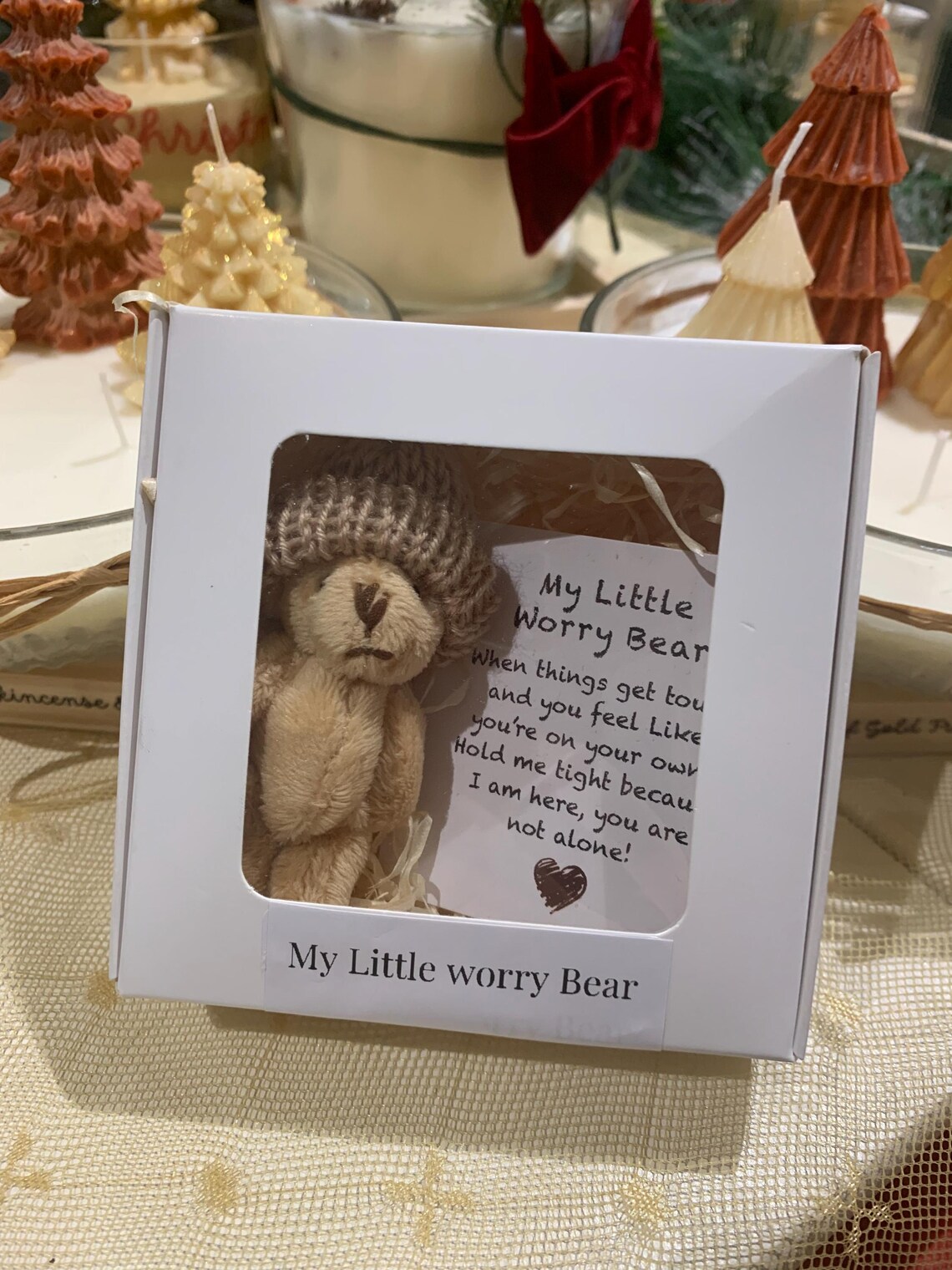 My Little Worry Bear - Etsy