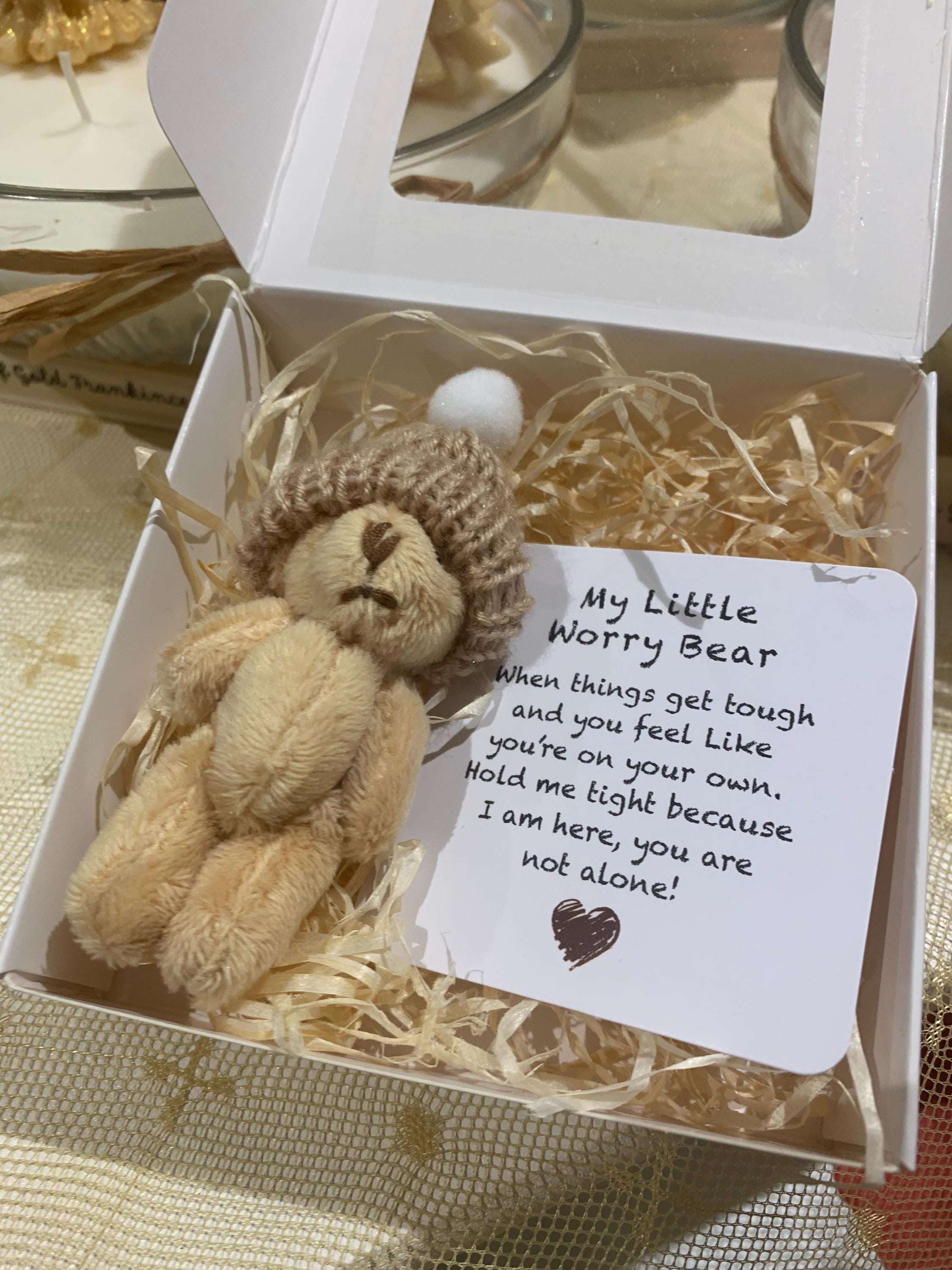 My Little Worry Bear - Etsy