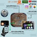 Ama Dablam - Taboche, Khumbu Valley to Everest BC, 3D Topographic Push ...
