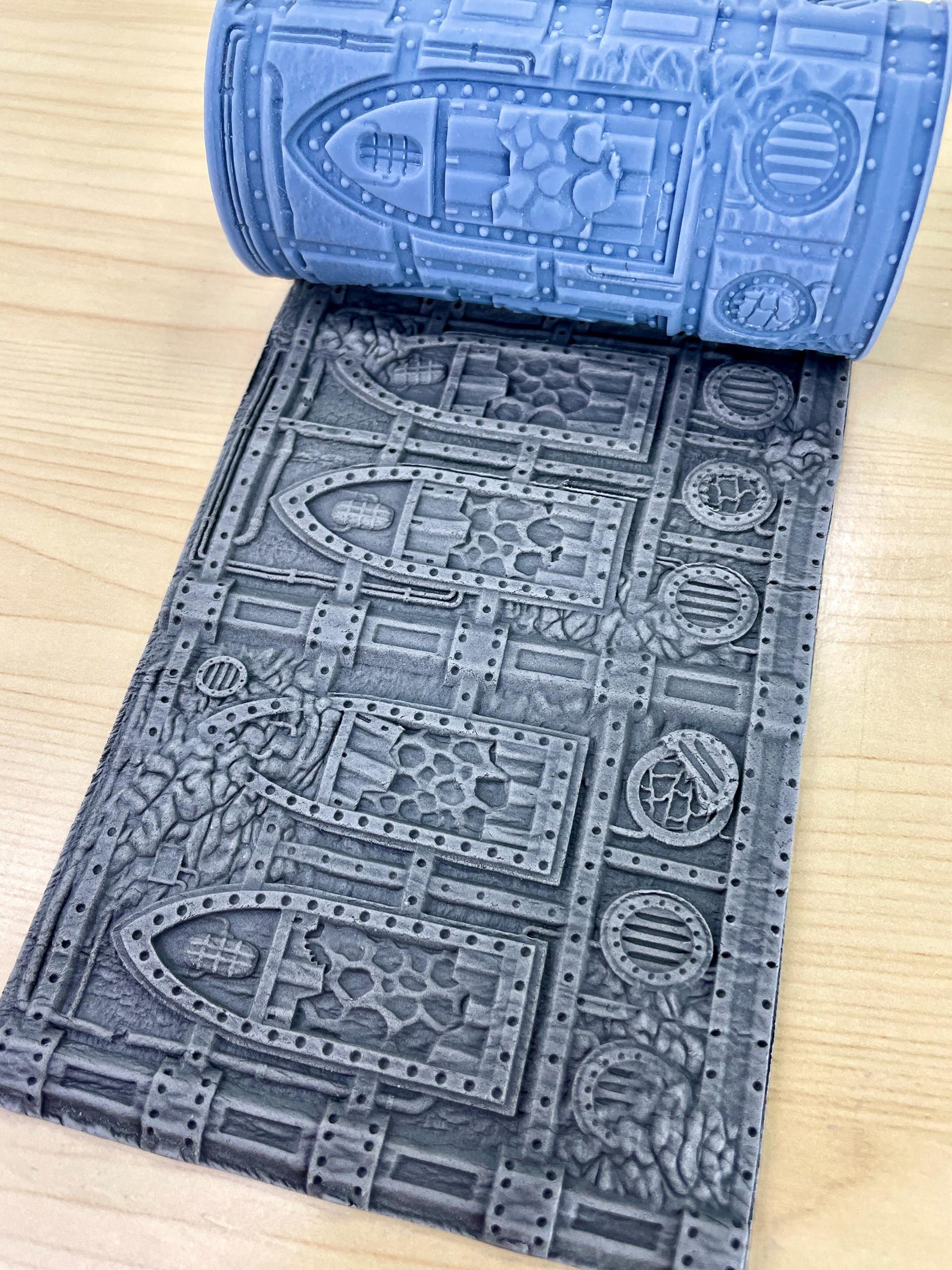 Infested Gothic City Walls Texture Roller - Etsy