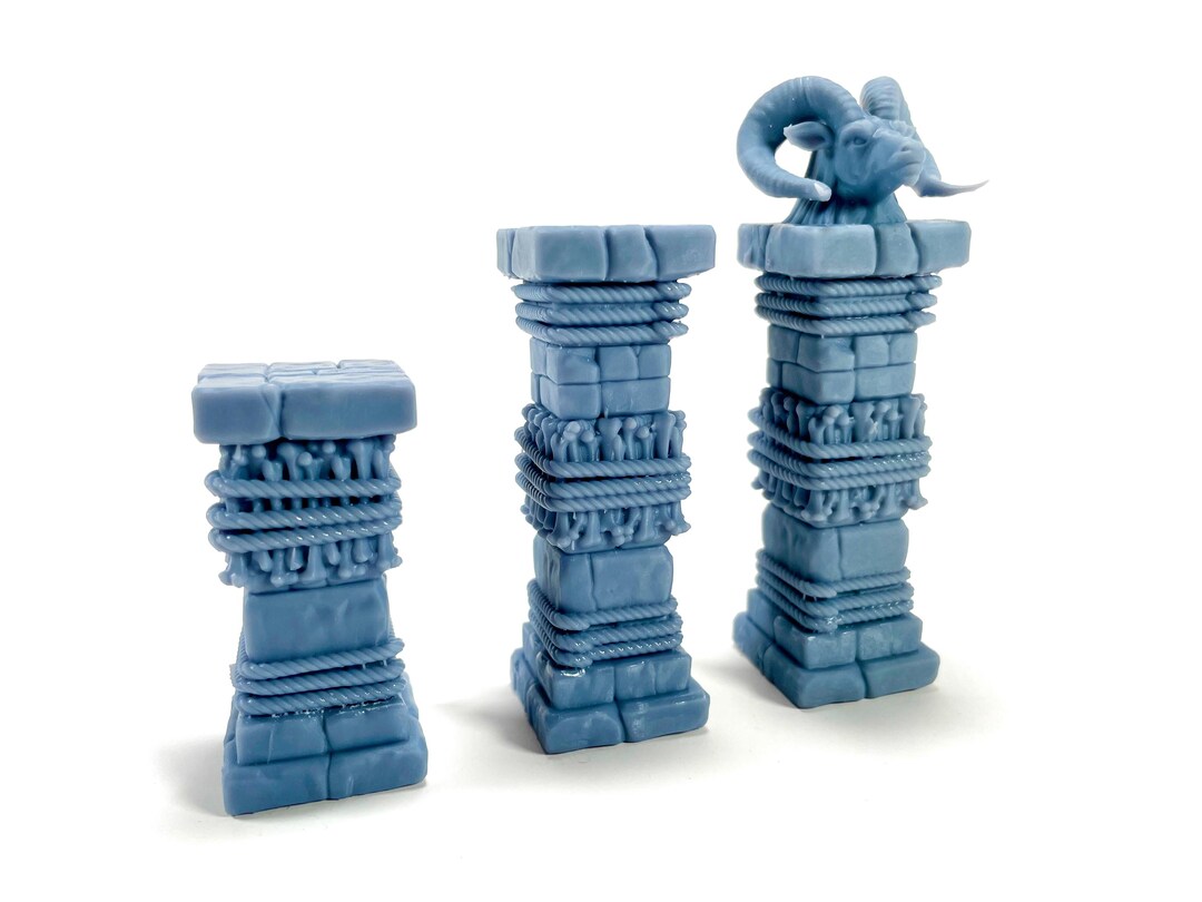 Bone Bound Pillars - Etsy