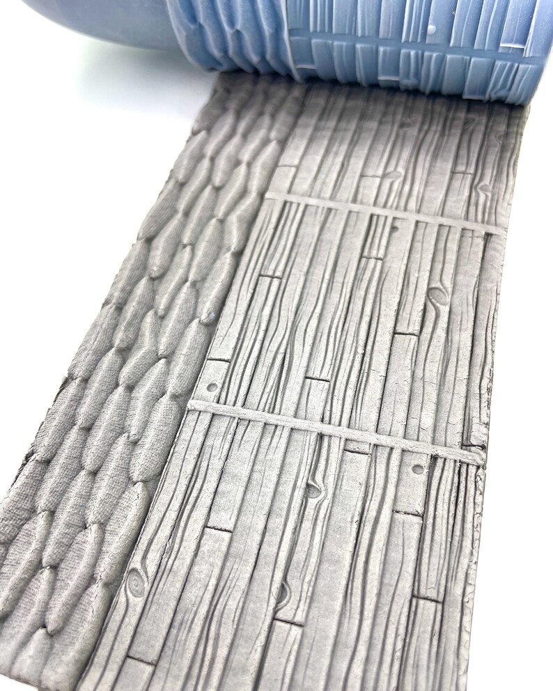 No Man's Wooden Trench Wall Texture Roller - Etsy Australia