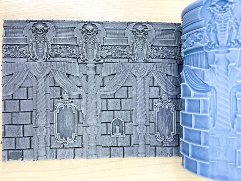 Castle Interior Wall for Windows Texture Roller - Etsy