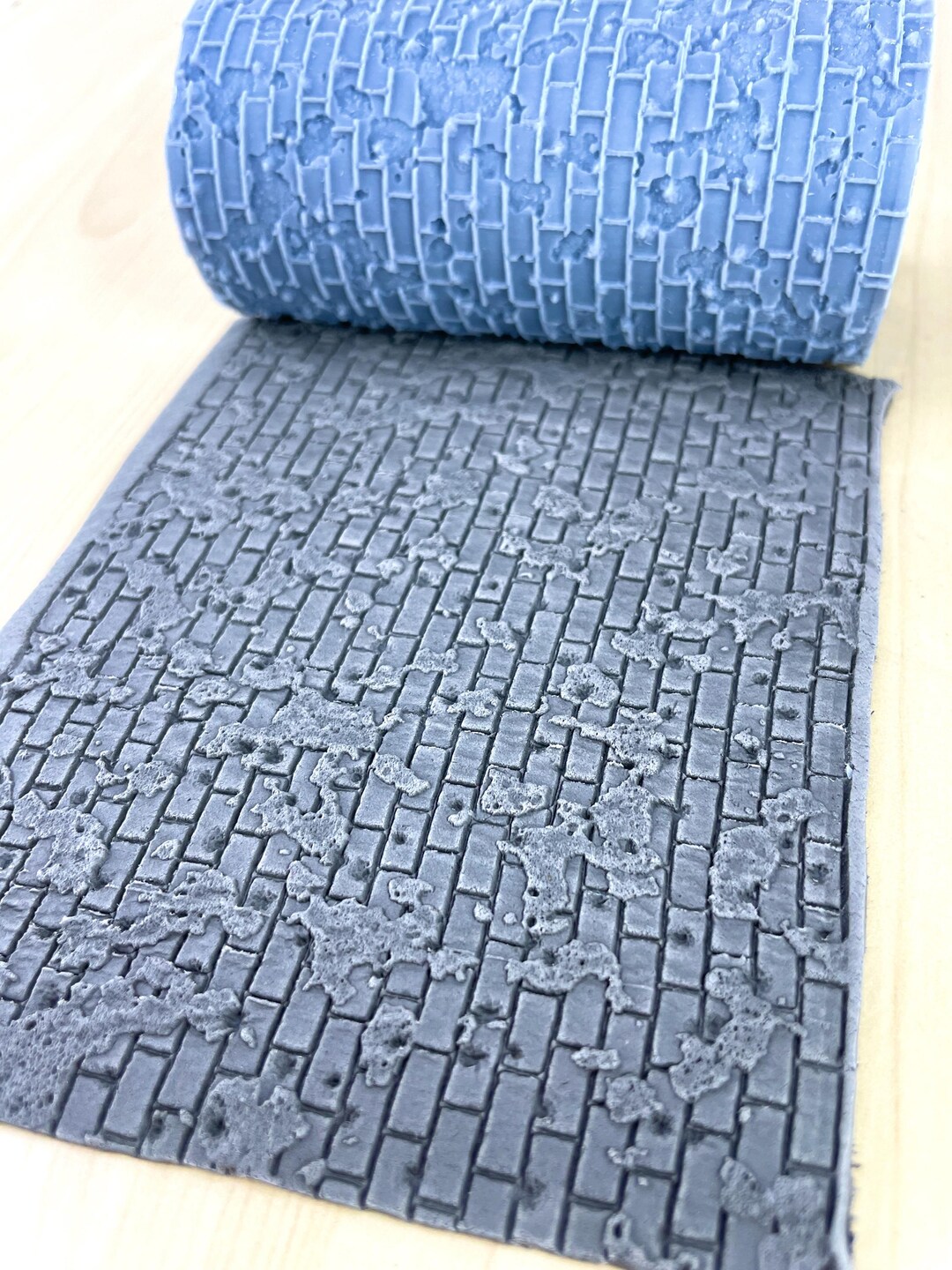 Bullet Sprayed Brick Texture Roller - Etsy