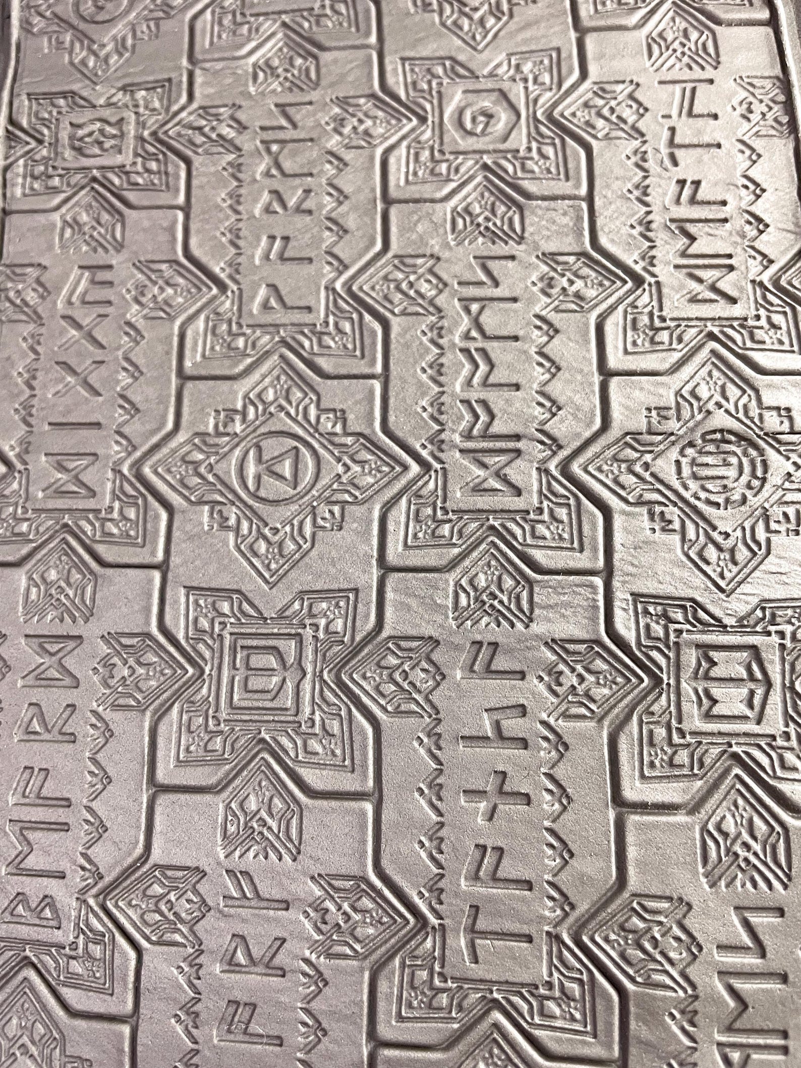 Dwarven Carved Stone Texture Roller - Etsy