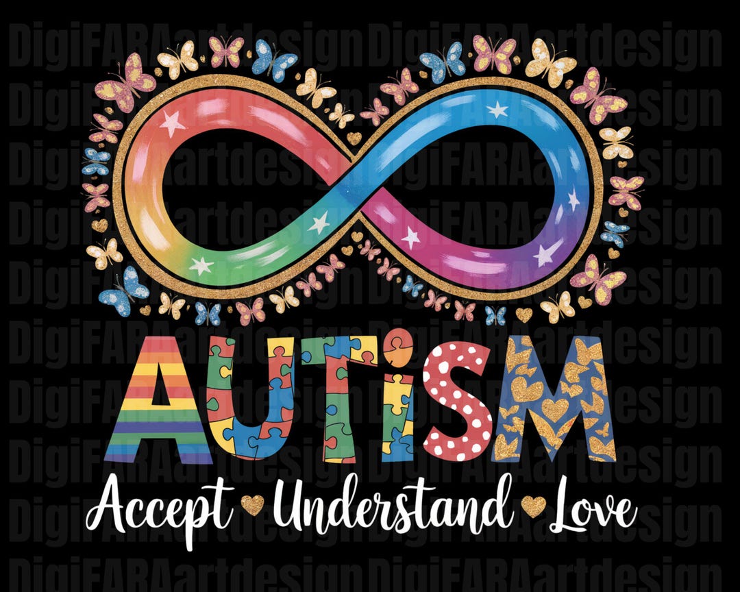 Accept Love Understand Autism Awareness Png,autism Awareness Print ...
