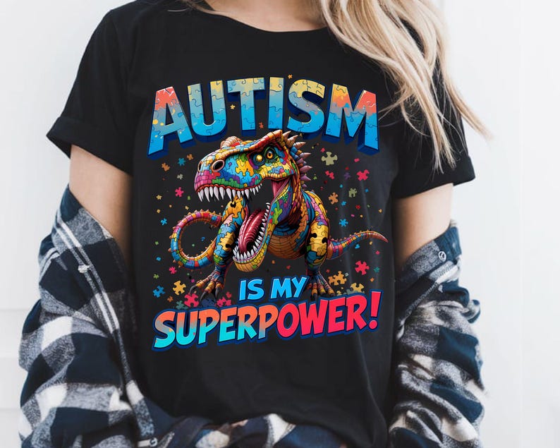Autism is My Superpower Png, Autism Png, Dinosaur Png, Digital Download ...