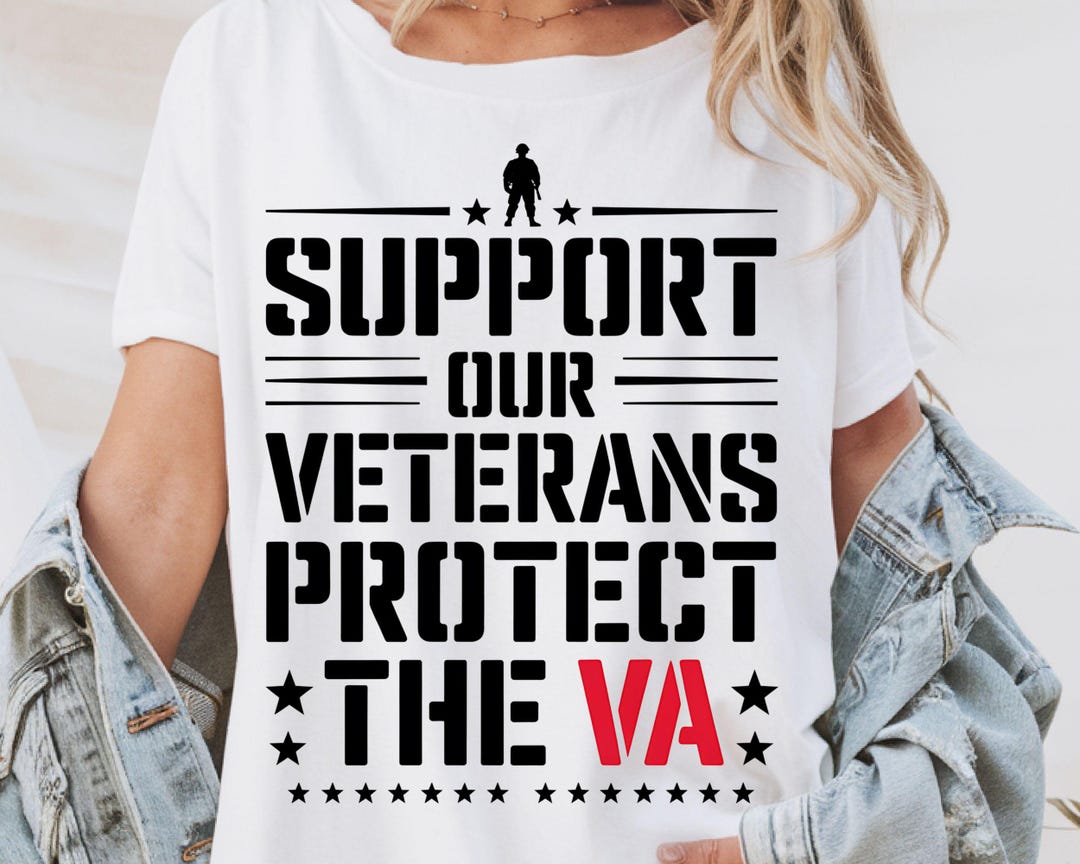Support Veterans and the VA Png, Military Appreciation, Support VA Svg ...