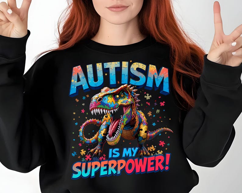 Autism is My Superpower Png, Autism Png, Dinosaur Png, Digital Download ...