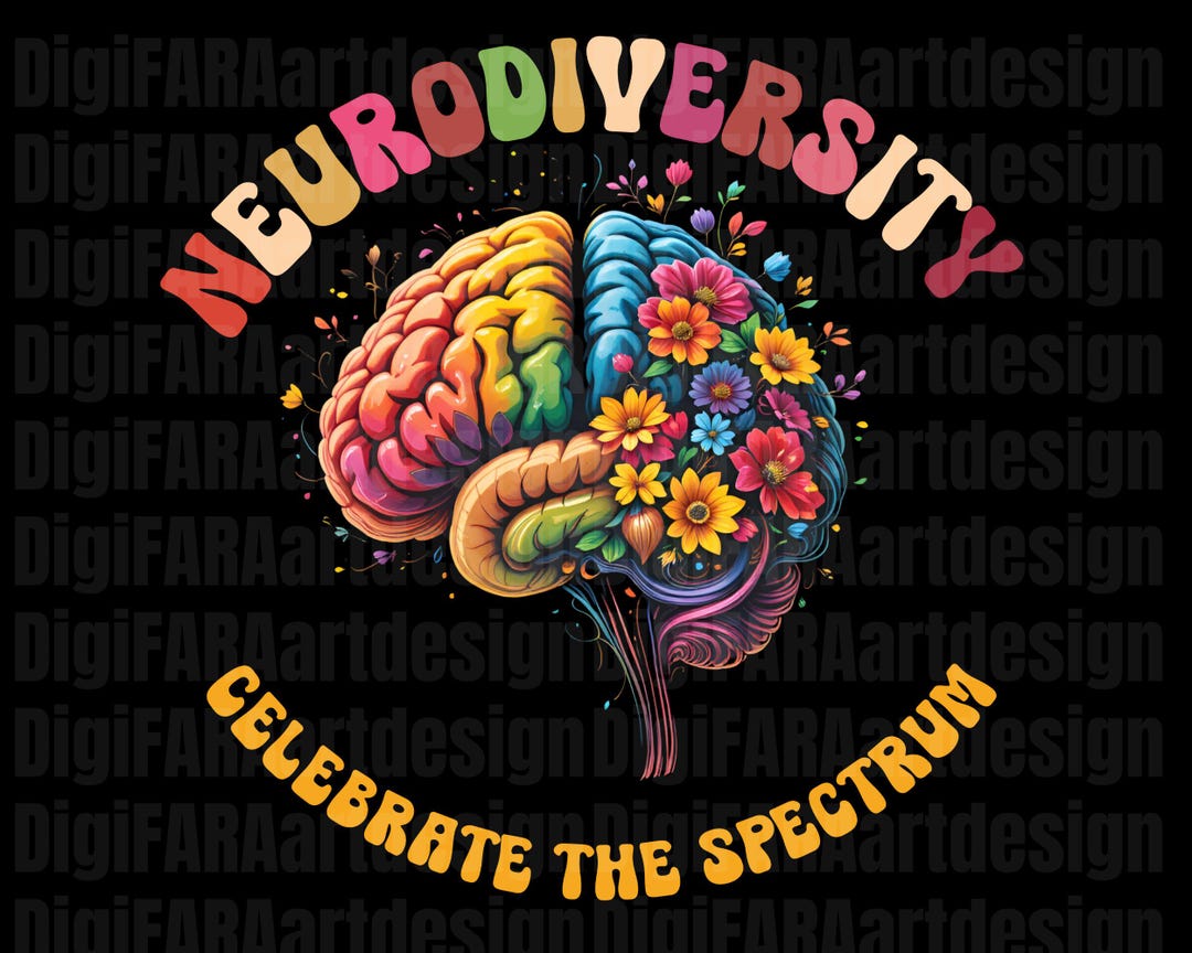 Neurodiversity Celebrate the Spectrum Png, Autism Png, Autism Awareness ...