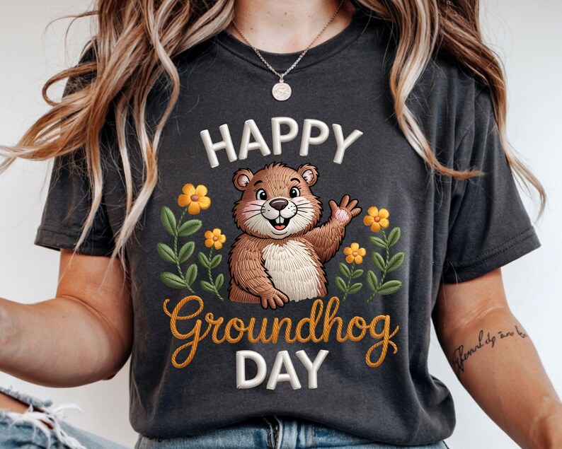 Happy Groundhog Day Png,groundhog Day Png,groundhog Png,groundhog Shirt ...