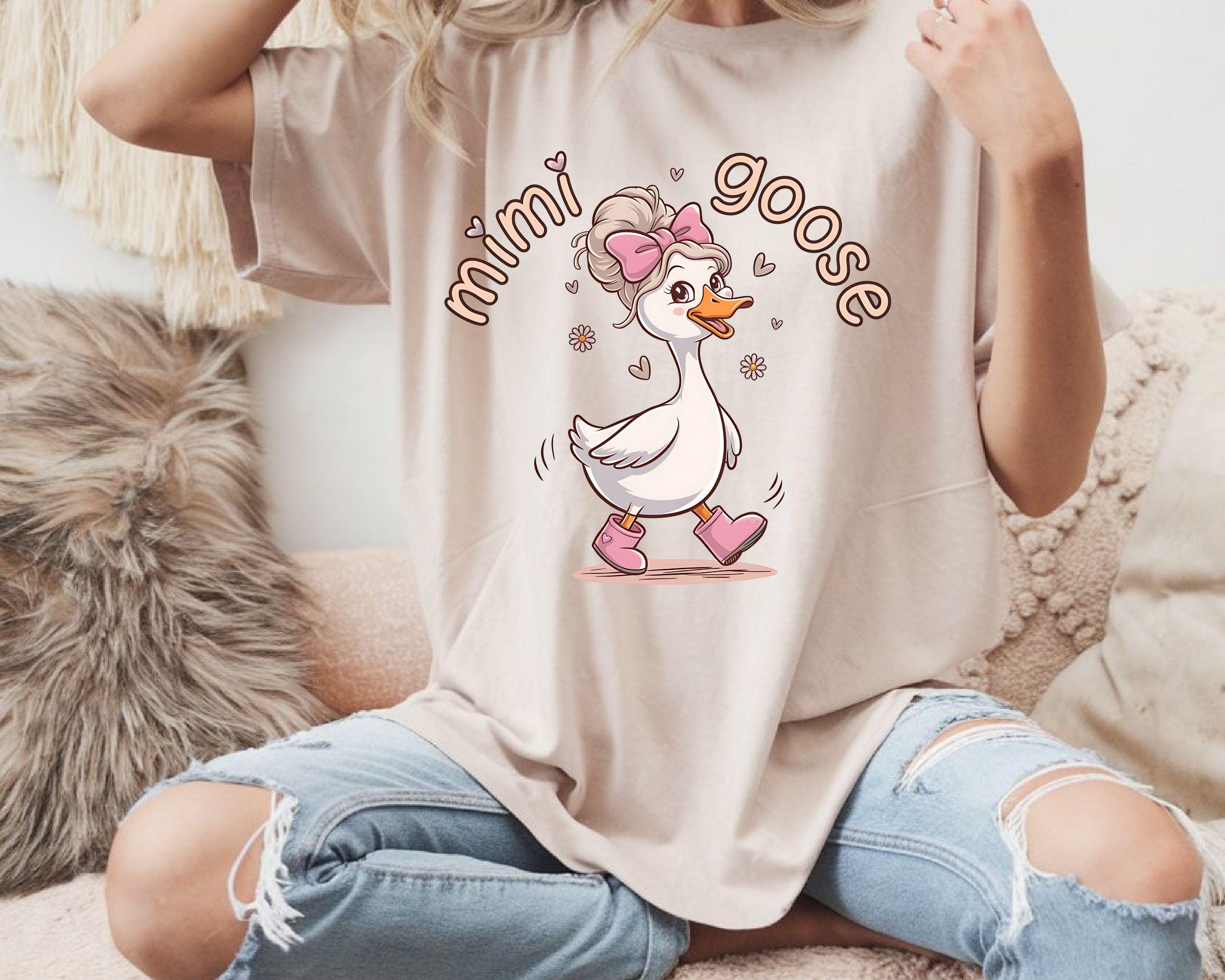 Mimi Goose Png Svg ,mama Goose Png, Mama Goose Png, Mother's Day Shirt ...
