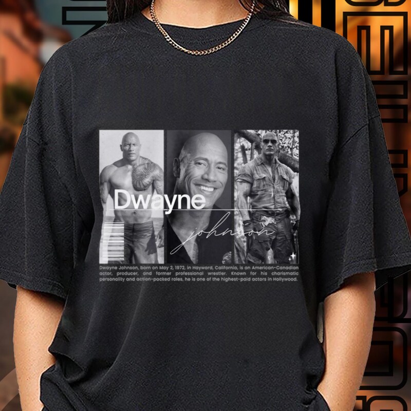 Dwayne Johnson Merch - Etsy