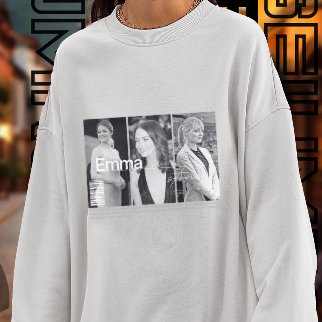 High-quality Emma Stone Fan Merch Sweatshirt for Women and Men, Limited ...