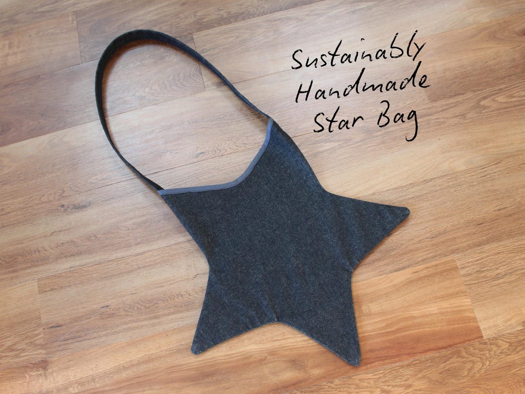 Handmade Star Shaped Bag Pinterest Streetwear Tote Bag Harajuku Hand ...