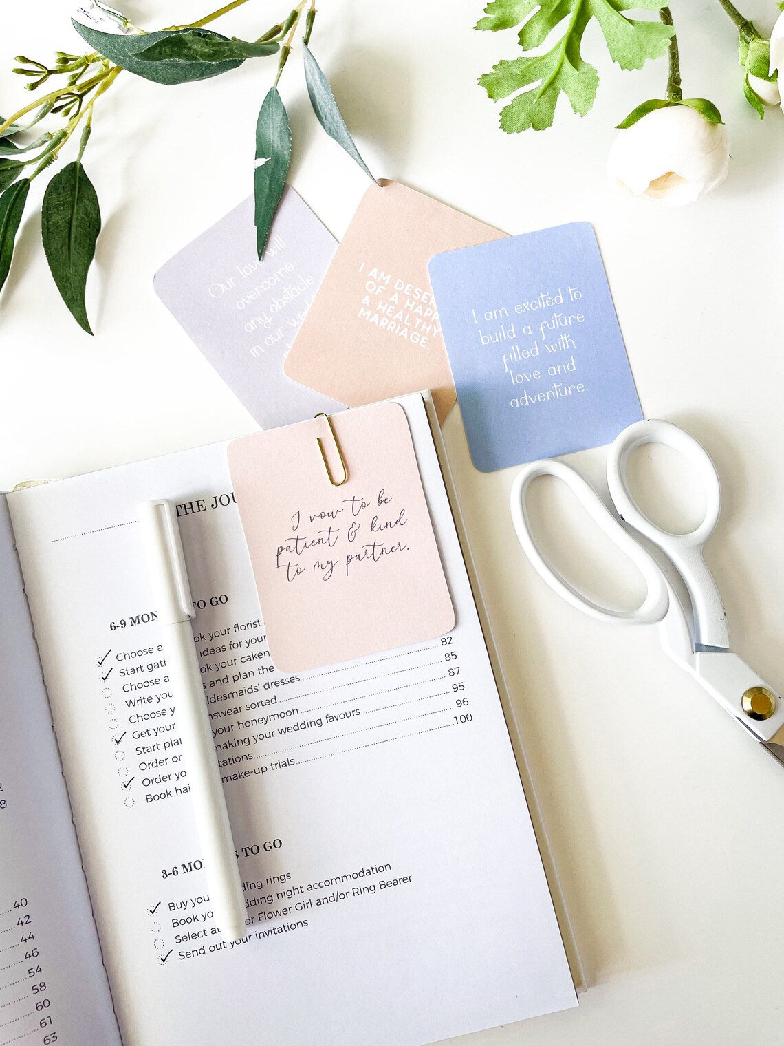 Printable Wedding Affirmation Cards for Bride or Groom Bride to Be ...