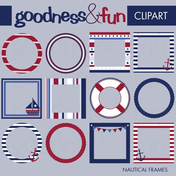 Nautical Clipart Border