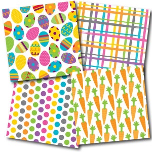 Easter Brights Easter Digital Papers - Digital Easter Paper Pack ...