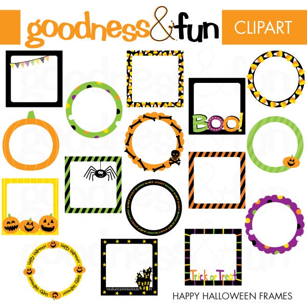 Halloween Frames - Etsy