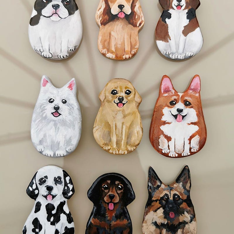 Dog Magnets - Etsy