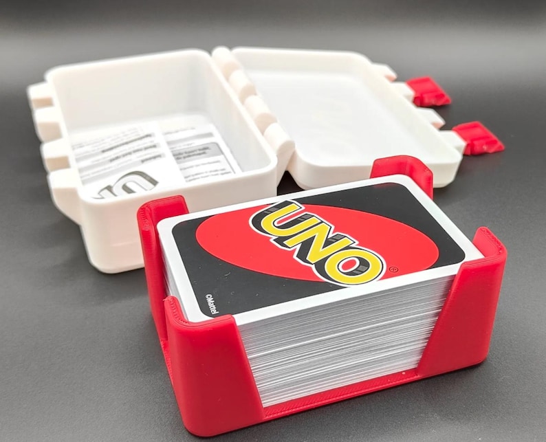 3D Printed Uno Card Box - Etsy