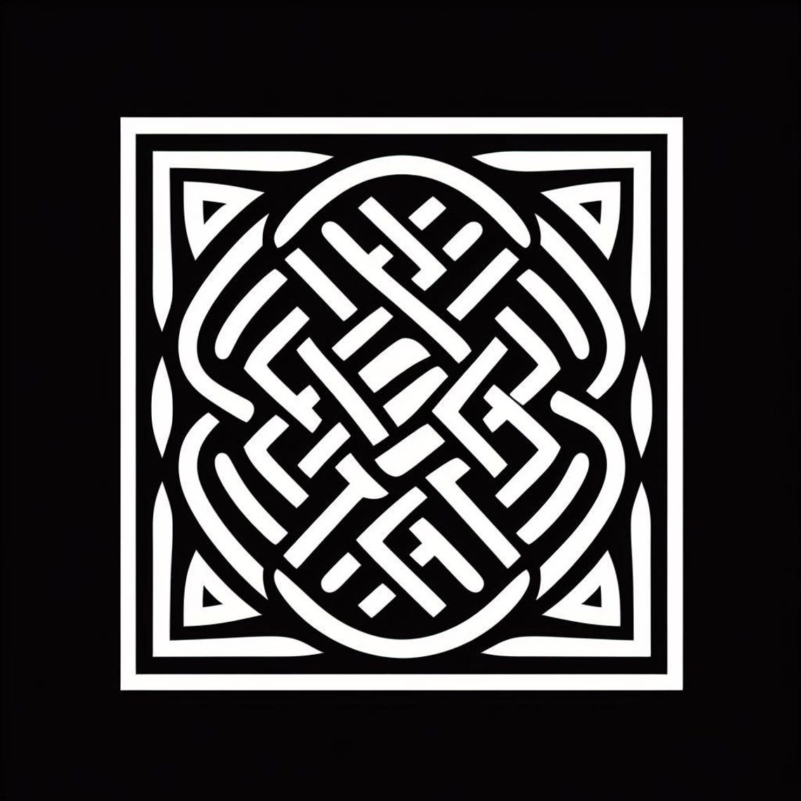 4 Printable Celtic Designs Ideal for Sublimation Printing, Laser ...