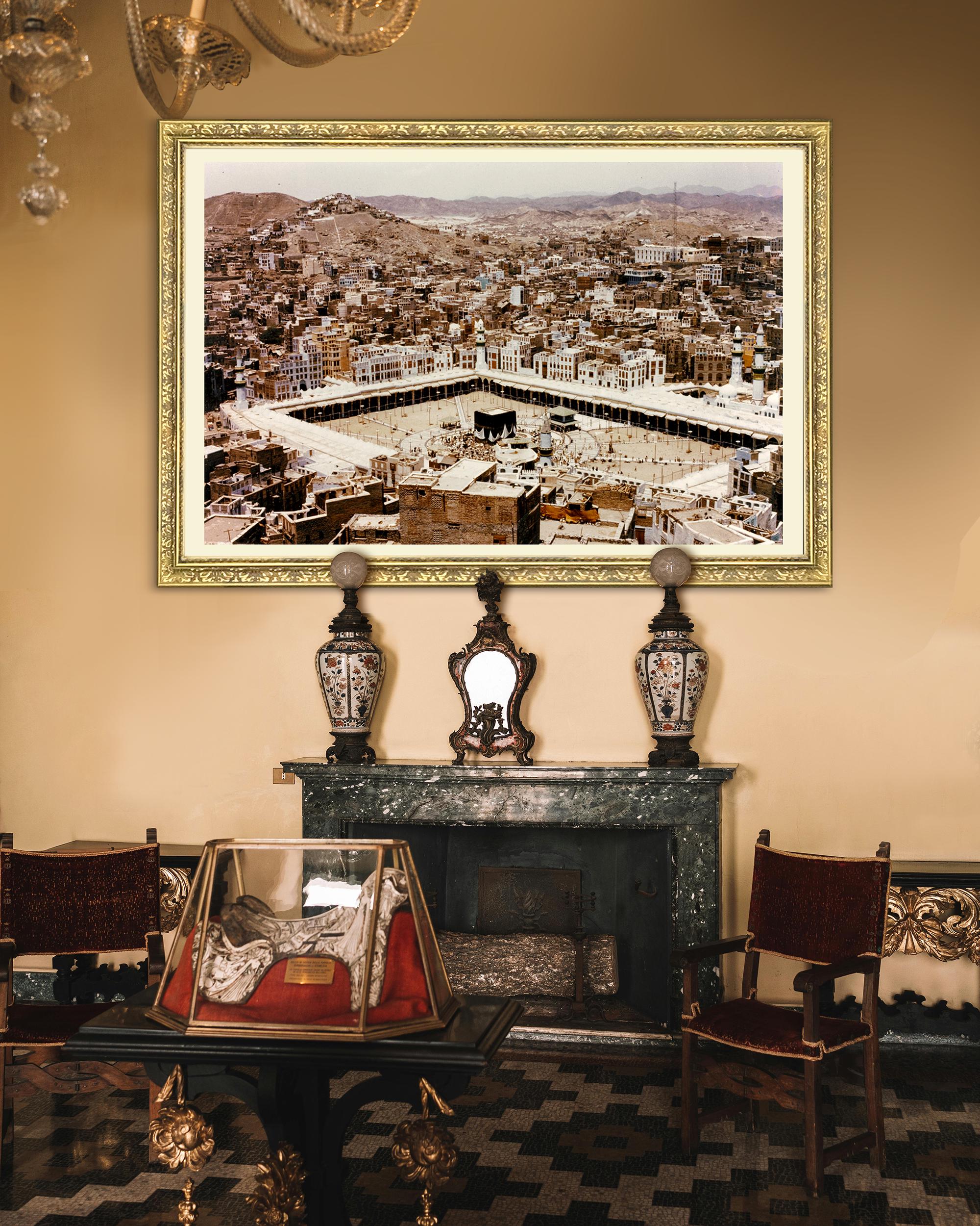 Old Photos From Al-haram Mosque Photo Print Canvas, the Kaaba, Ka'bah ...