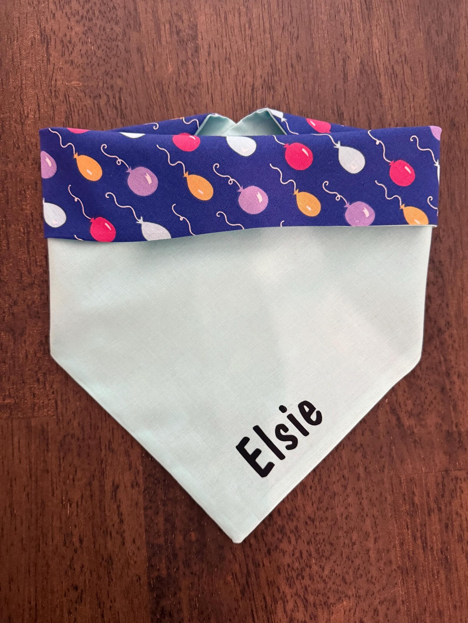 Personalized Birthday Dog Bandana: Reversible Snap-on Barkday Outfit - Etsy