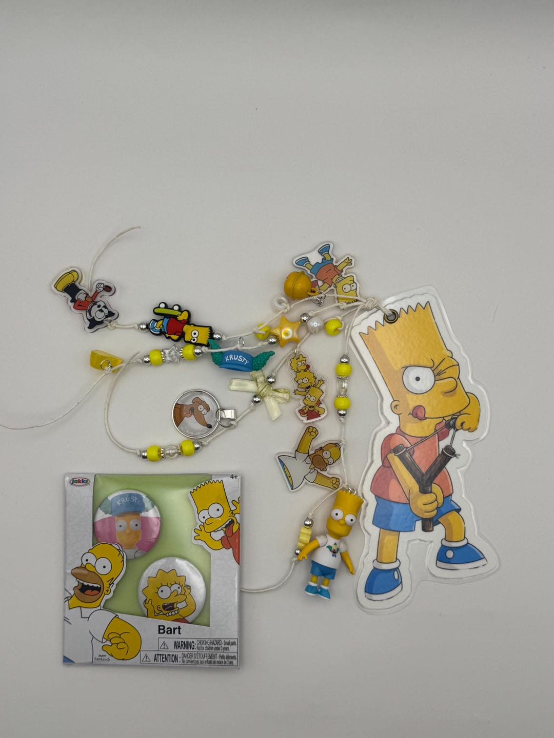 Bart Simpson Junk Journal Charm - Etsy