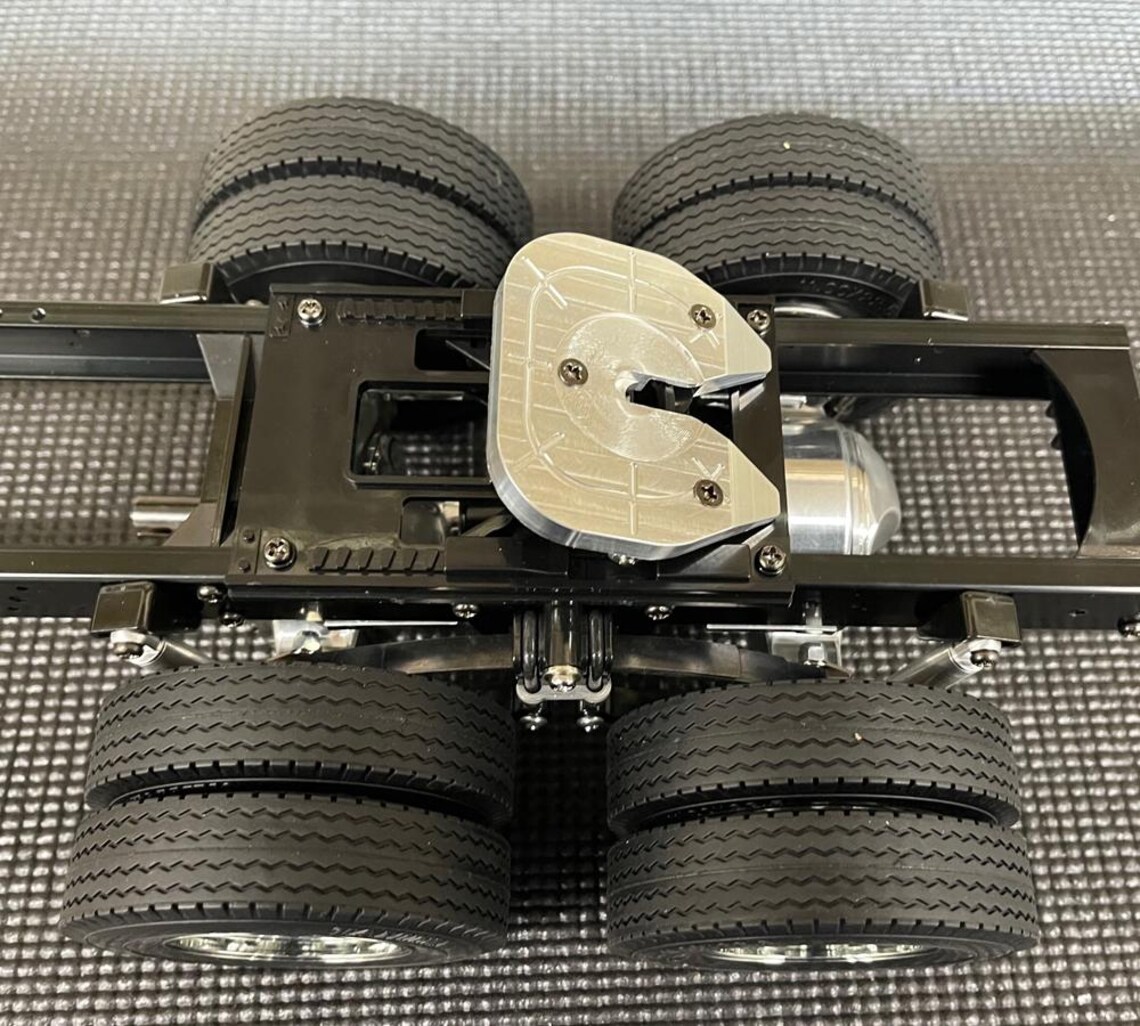 Billet Aluminum 1/14th Scale Fifth Wheel Exclusively Designed for ...