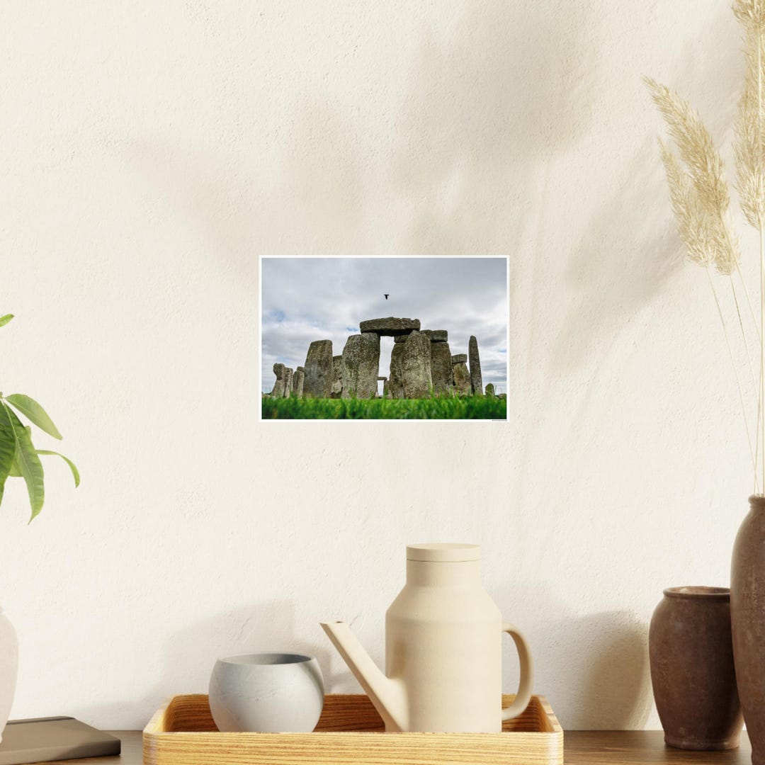 Stonehenge Photo Art Paper Posters, Nature Decor, Home Wall Art, Gifts ...